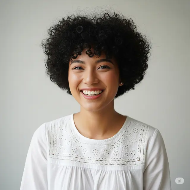 9 Model Rambut Keriting Mengembang untuk Wanita Kekinian 2025 ...