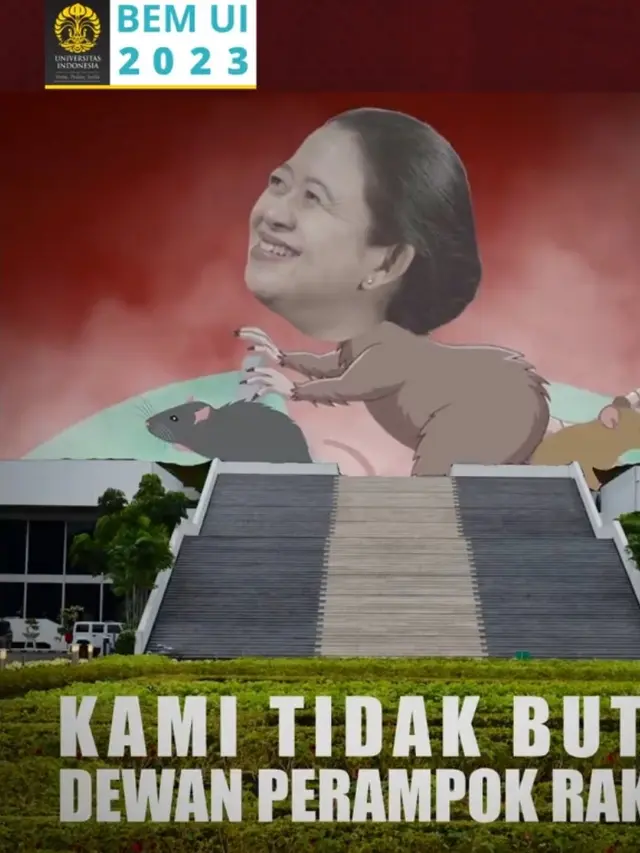 BEM UI Unggah Meme Puan Maharani Berbadan Tikus, Jadi Pro dan Kontra ...