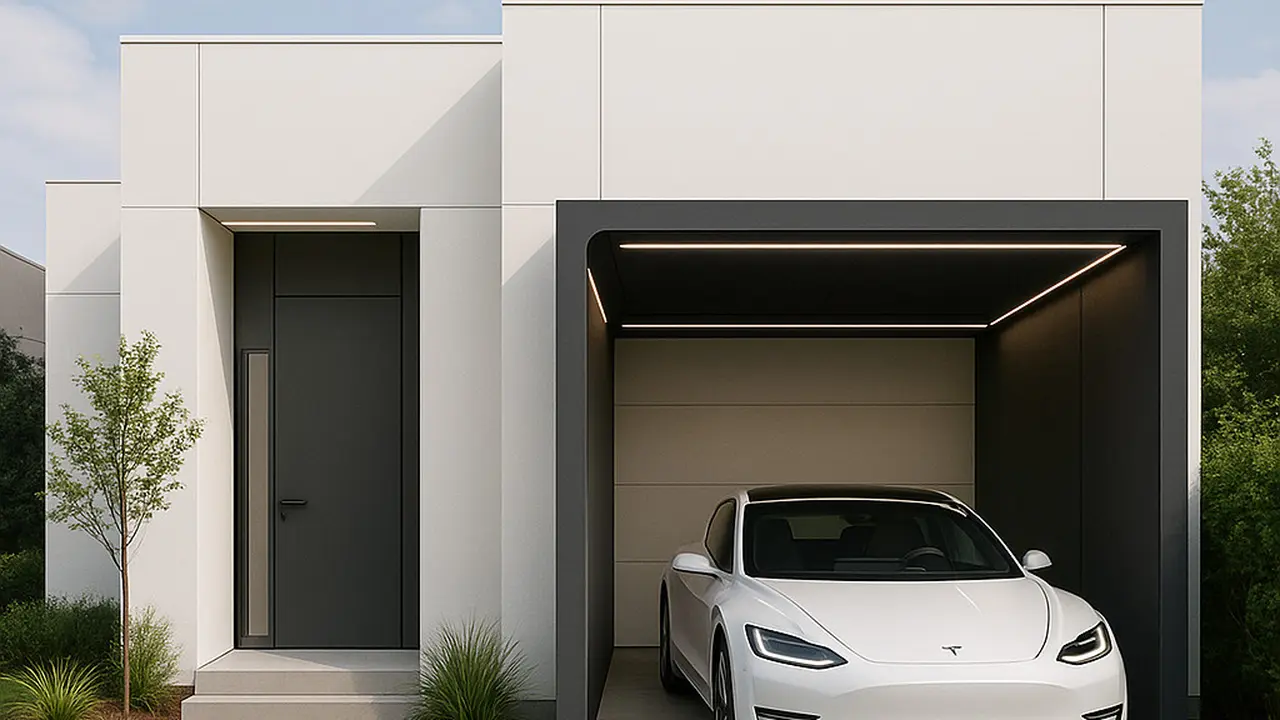 8 ⁠Model Garasi Mobil di Samping Rumah, Ada Bentuk Minimalis hingga ...