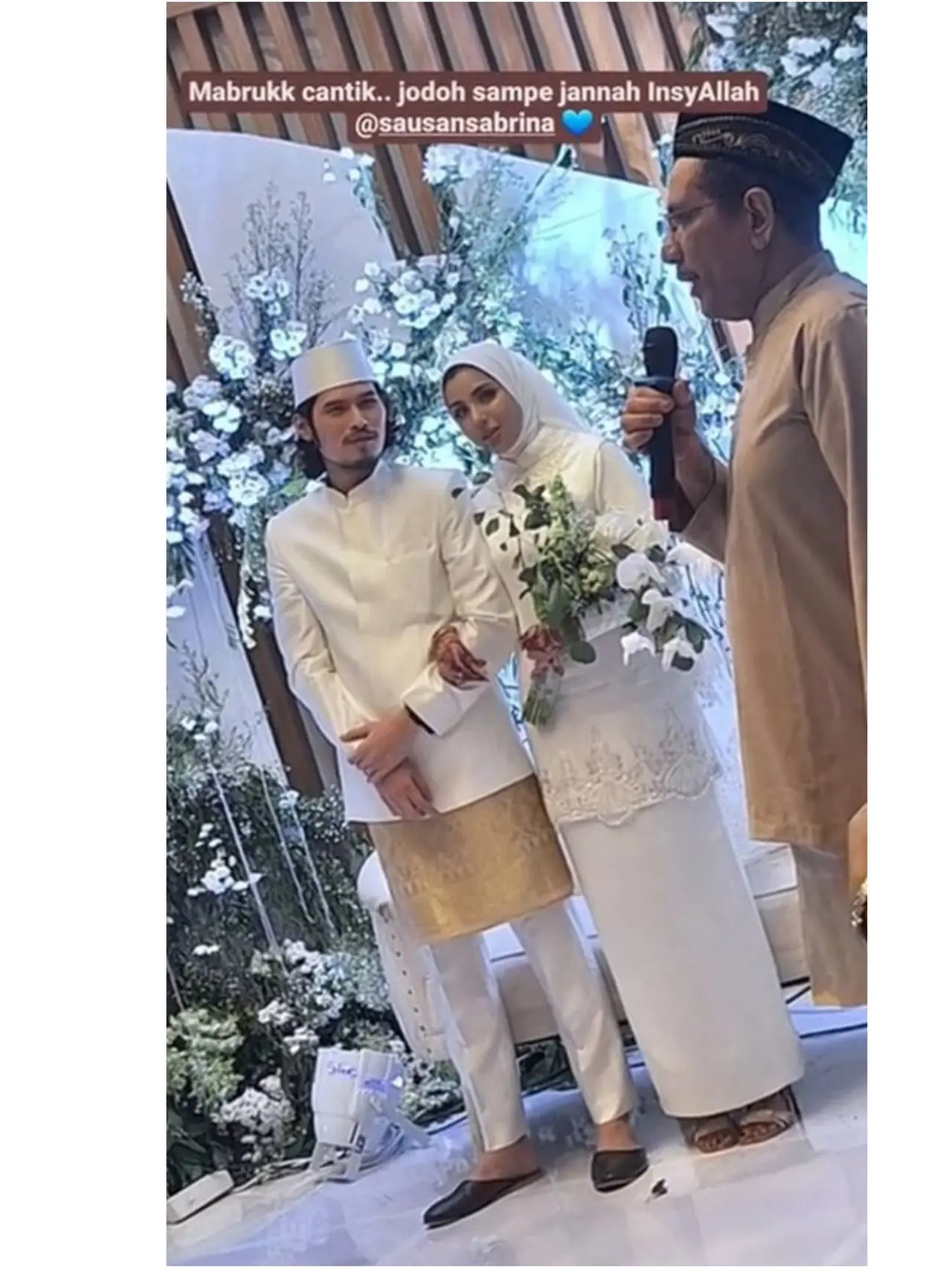 Deretan Fakta Sausan Sabrina Istri Virzha, Keturunan Arab hingga Pernah ...