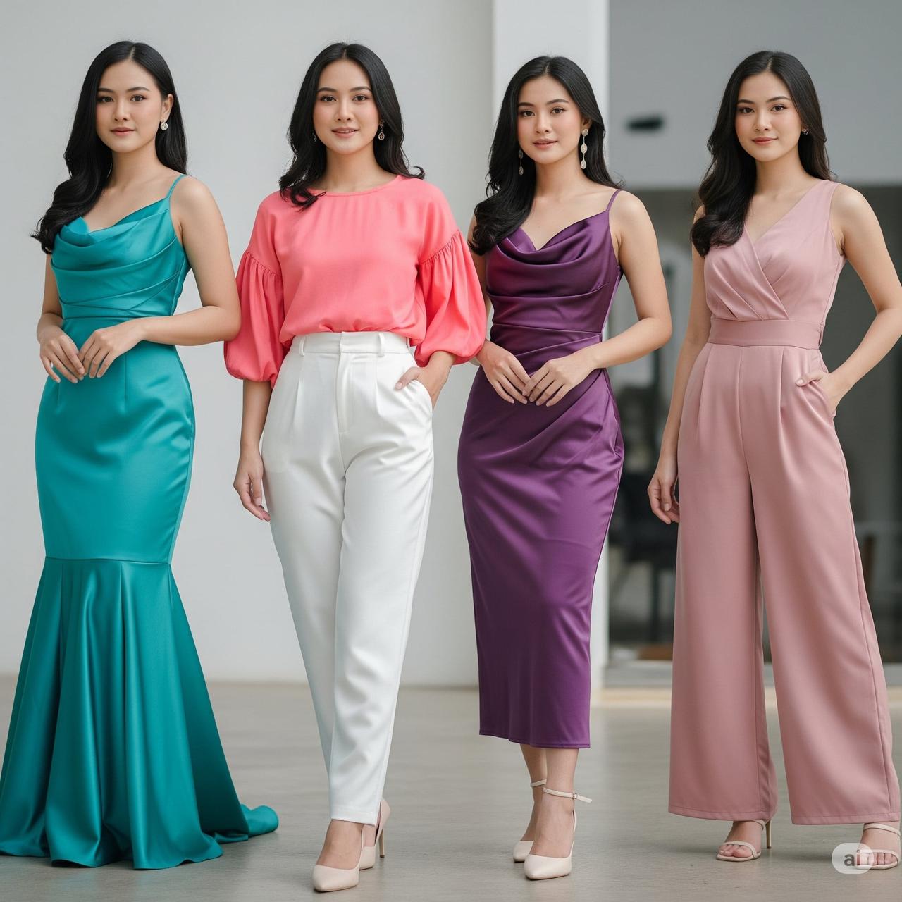 10 Model Baju Satin Modern Terbaru 2025 yang Timeless, Bikin Tampilan ...