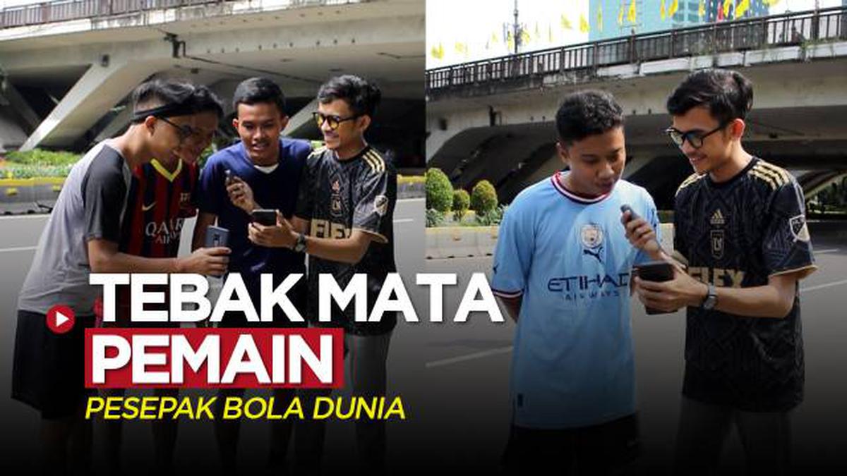 VIDEO TikTok Bola: Menebak Mata Para Pesepak Bola Dunia, Pemain Real ...
