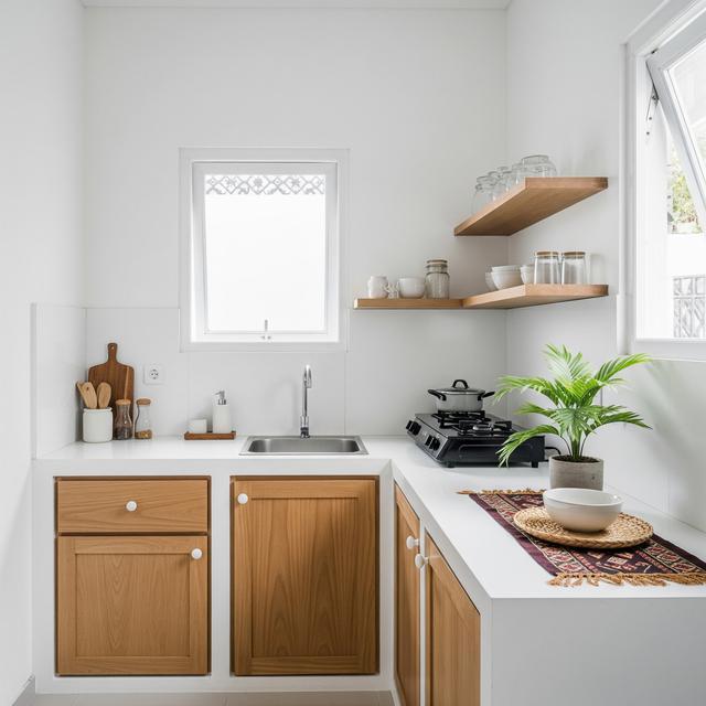9 Desain Dapur Mungil di Rumah Sederhana Tanpa Sekat, Solusi Hunian Lapang