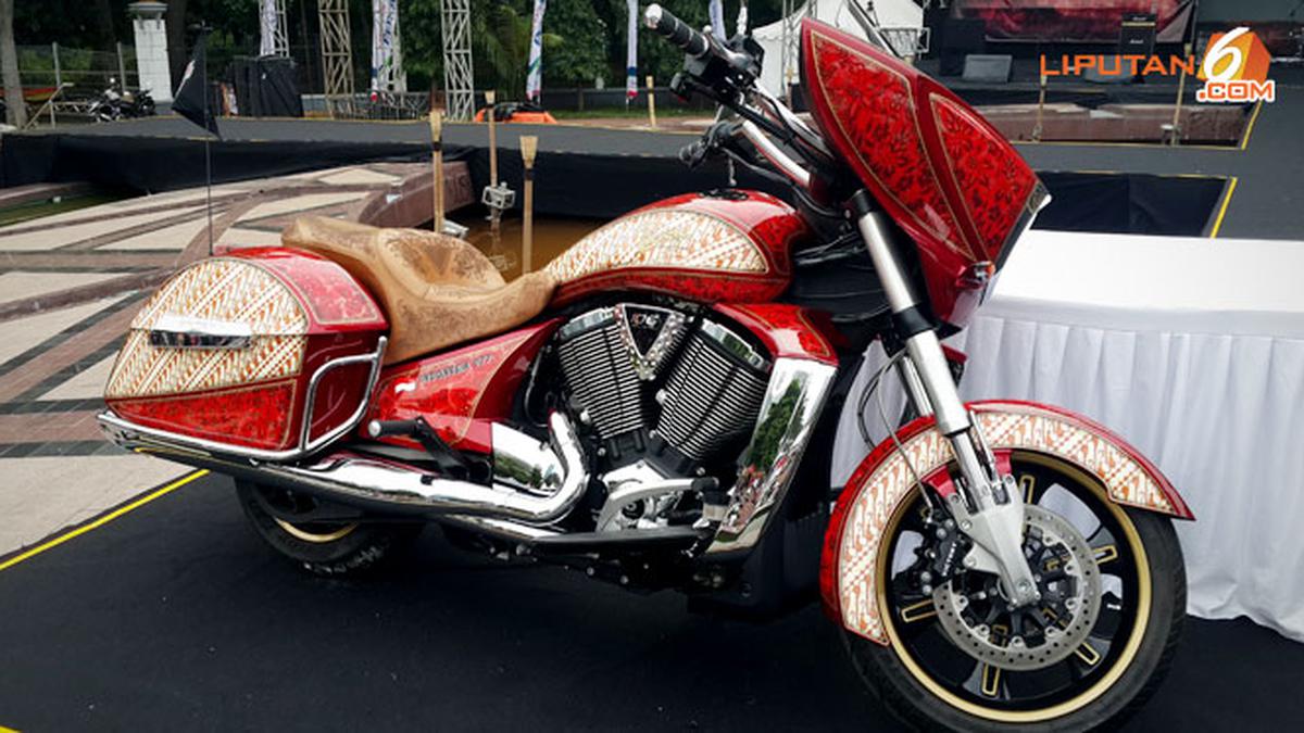 Yuk Tengok! Motor Gede `Amrik` Bermotif Batik - Bisnis Liputan6.com