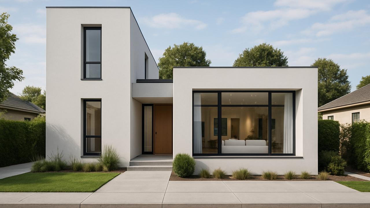 8 Model Rumah Leter L yang Estetik Tampak Depan, Bikin Betah