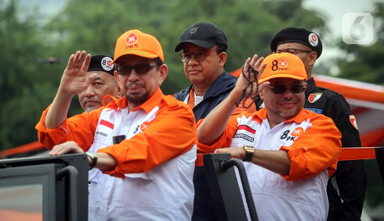 Anies Baswedan Hadiri Apel Siaga Pemenangan PKS 2024 - Foto Liputan6.com