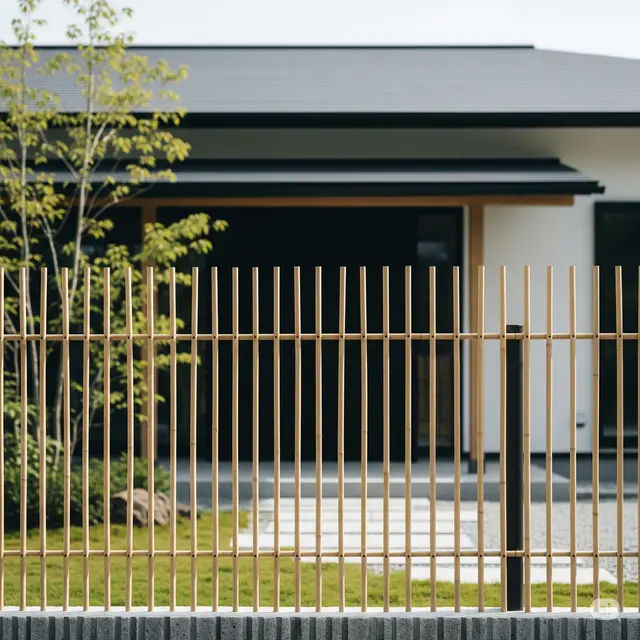7 Model Pagar Rumah Sederhana Tapi Cantik dari Bambu untuk Hunian Modern