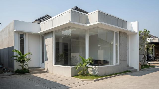 7 Model Rumah Mungil tapi Punya Jendela Besar Anti Sumpek, Ide Hunian ...