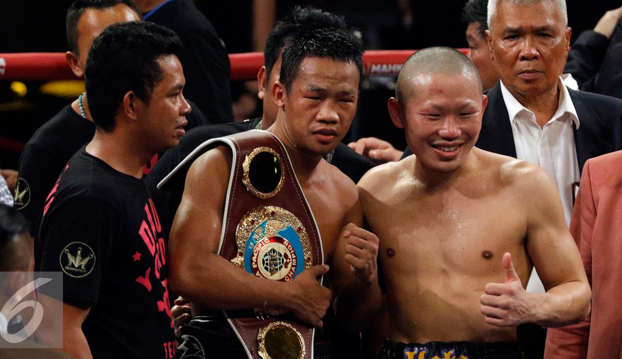 Daud Yordan Berhasil Taklukan Yoshitaka Kato - Foto Liputan6.com