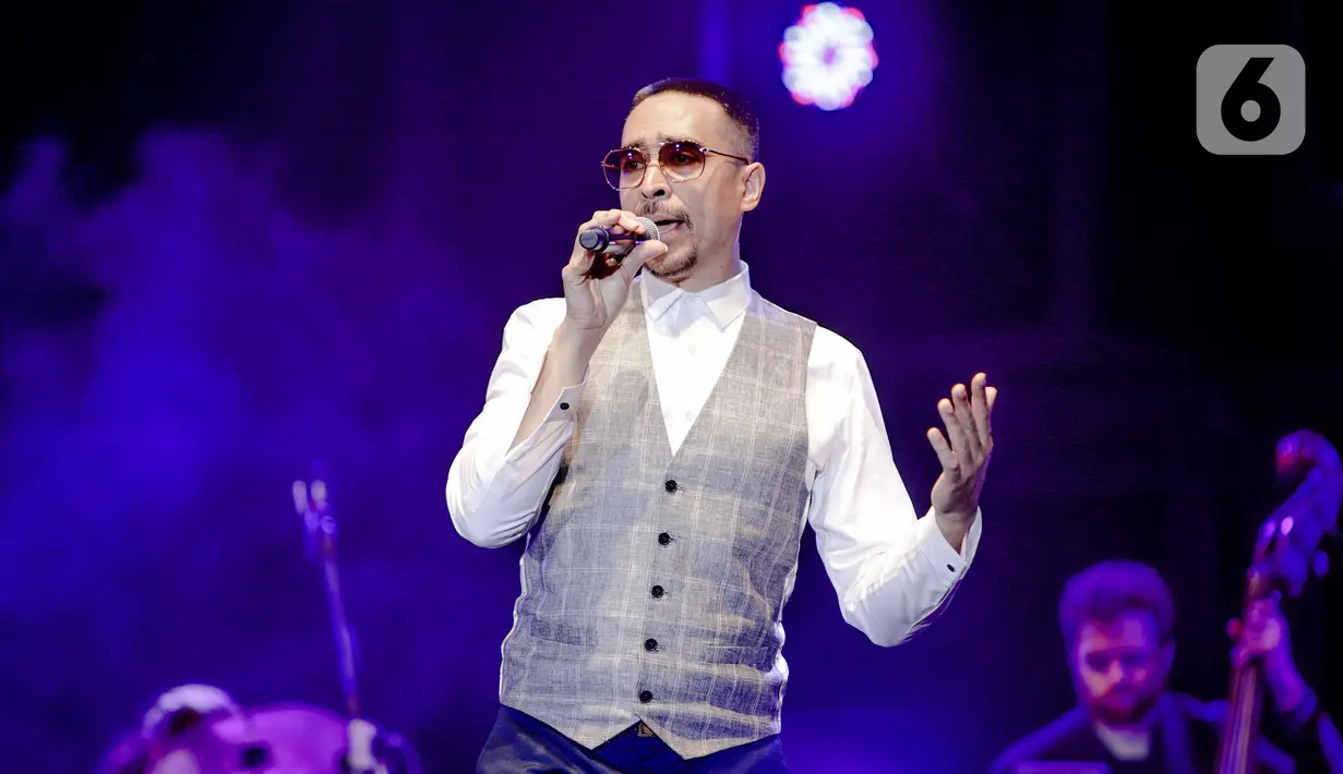 FOTO: Penampilan Jamie Aditya and Ron King Big Band di BNI Java Jazz Festival 2020 - Foto ...