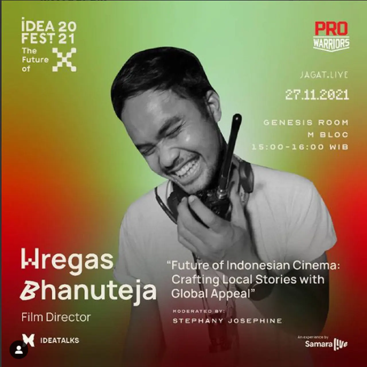 IdeaFest 2021 Bersama Pro Warriors Hadirkan 140 Lebih Tokoh Inspiratif ...