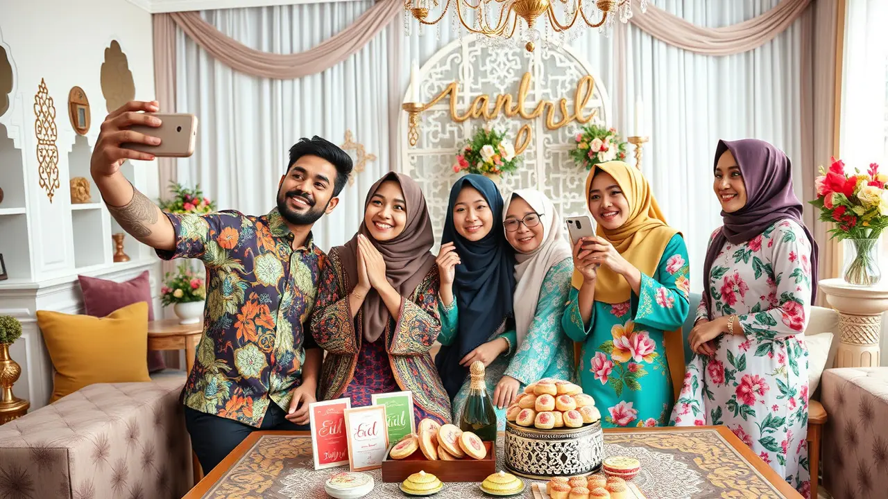 350 Caption Lebaran Aesthetic untuk Media Sosial, Tetap Update di Momen ...