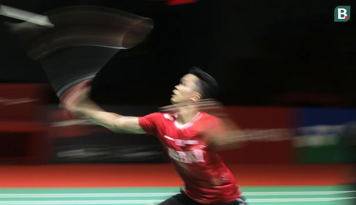 Foto: Anthony Ginting Gagal ke Final Daihatsu Indonesia Masters 2022 usai Ditaklukkan Permainan ...