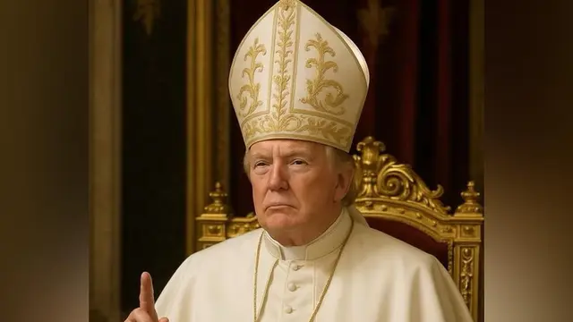 Donald Trump Unggah Foto Ala Paus Jelang Konklaf, Pertanda Apa ...