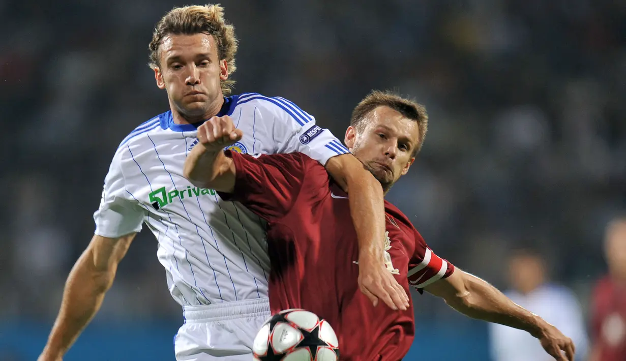 Foto Piala Eropa: Sepak Terjang Karier Andriy Shevchenko, Bersinar Bersama AC Milan Hingga Cetak ...