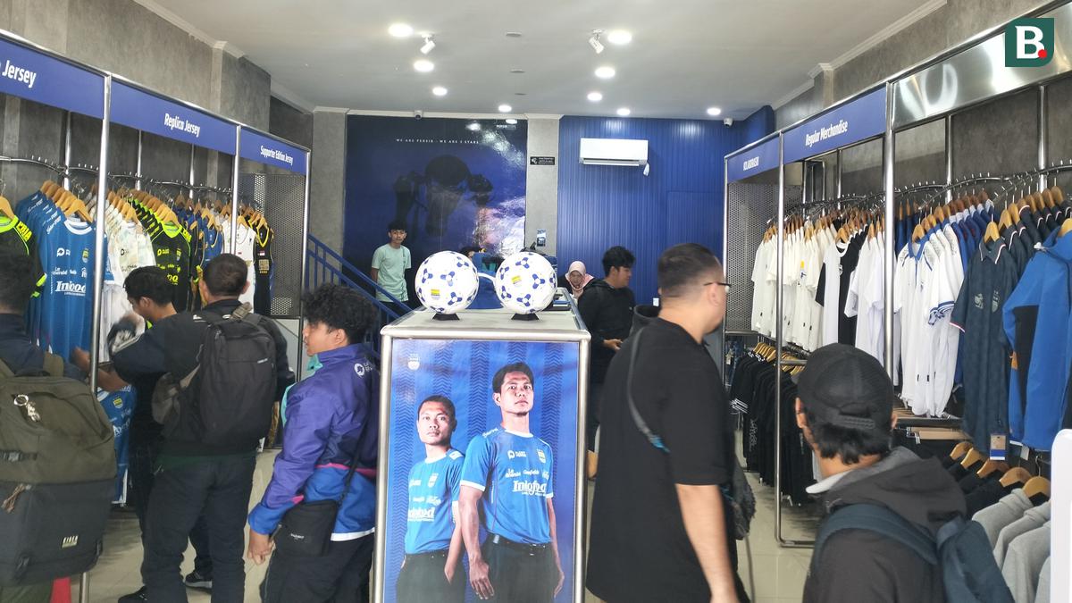 Persib Store Lebarkan Sayap Bisnis, Buka Cabang di Tempat Wisata