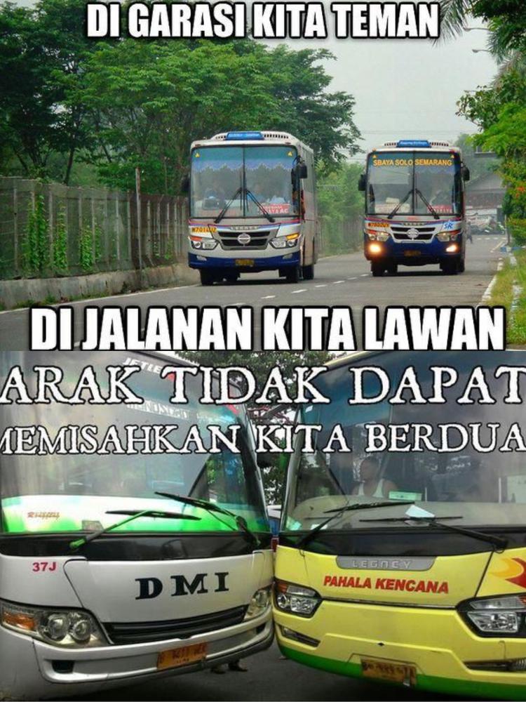 10 Meme Tingkah Sopir Bus Ngeselin yang Bikin Resah Geleng-Geleng ...