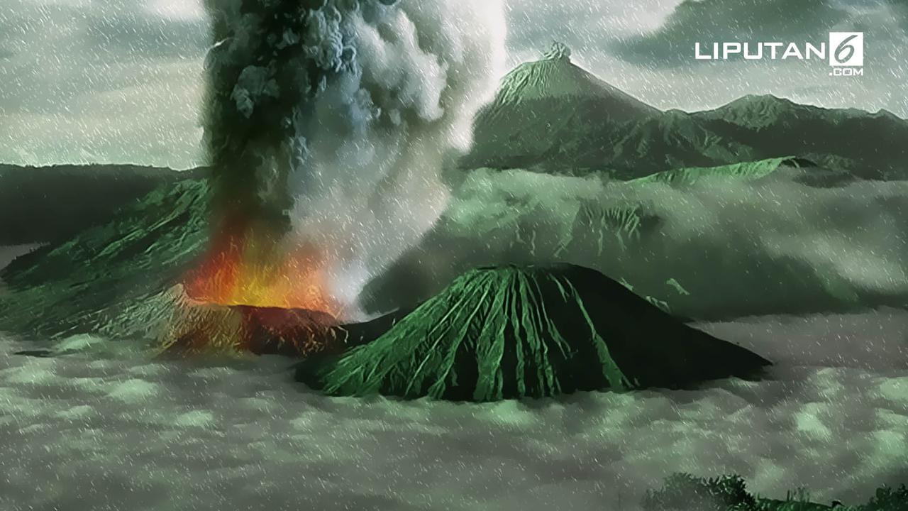 Sejarah Letusan Gunung Bromo