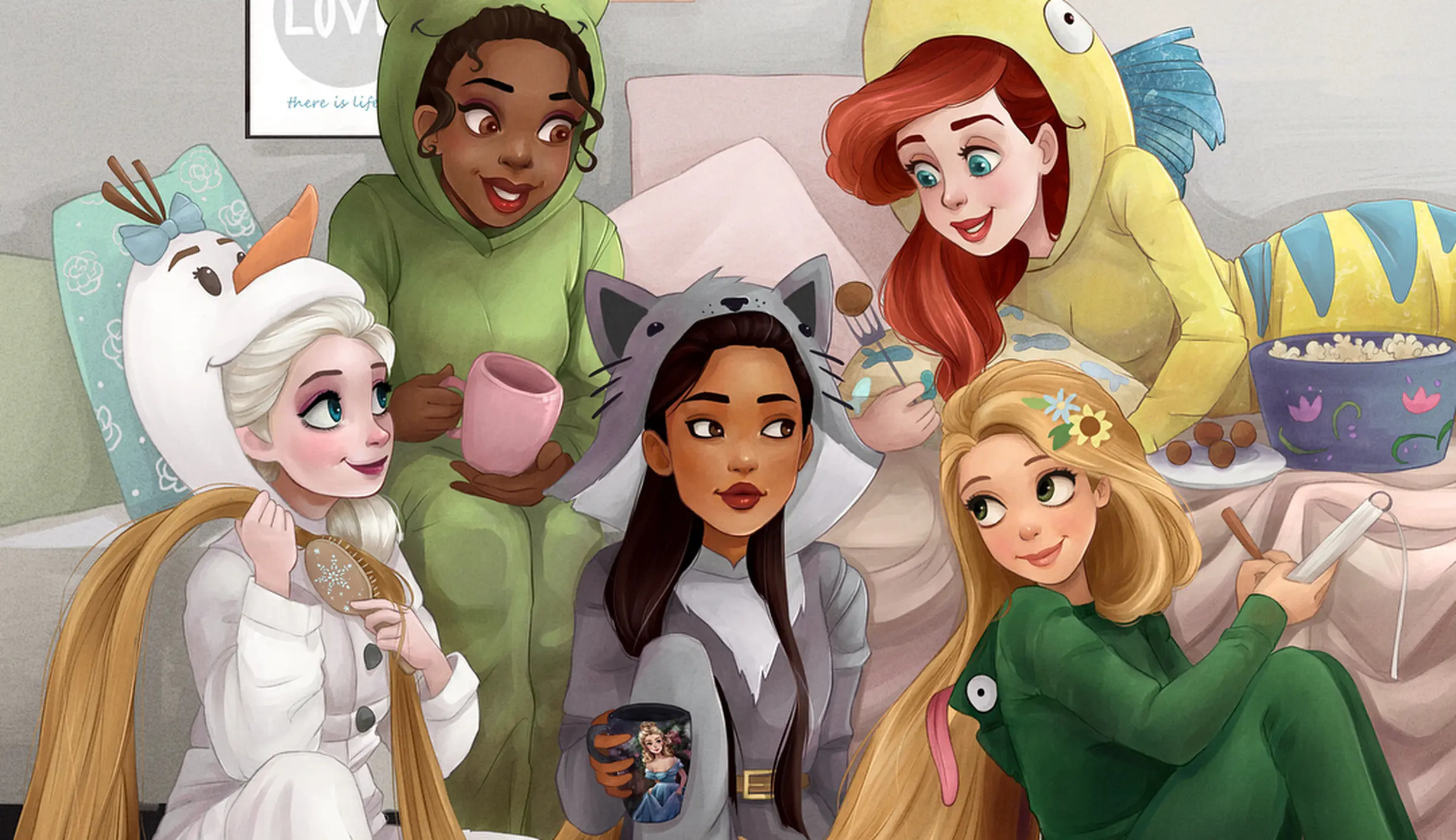 Begini Jadinya Kalau Putri Disney Punya Gaya Rambut Kekinian - Photo ...