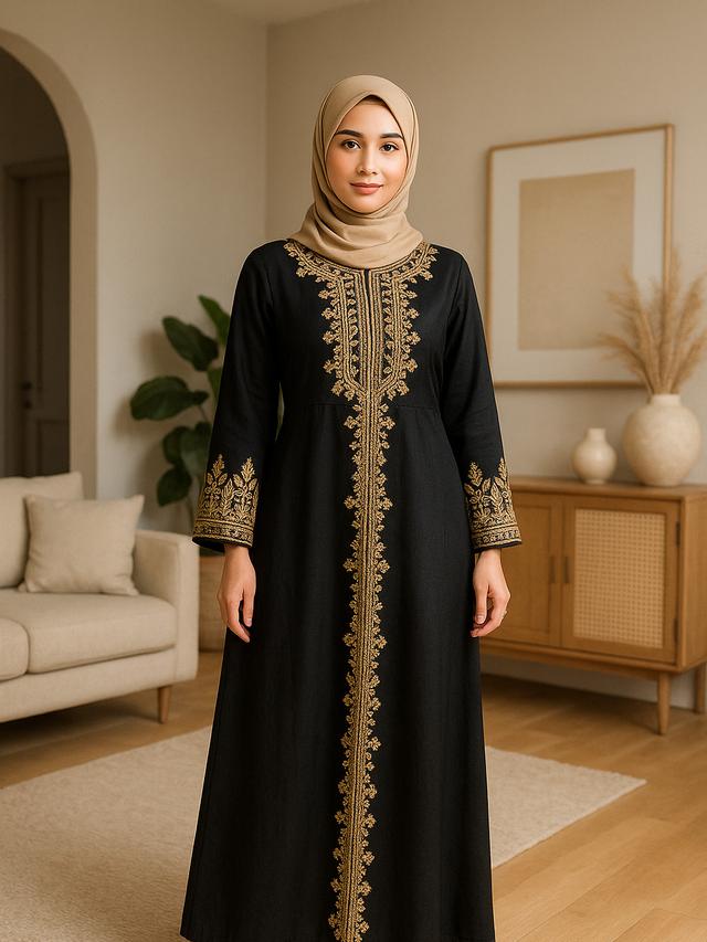 14 Baju Gamis Model Sekarang 2025 untuk Tampil Elegan, Desain Modern ...