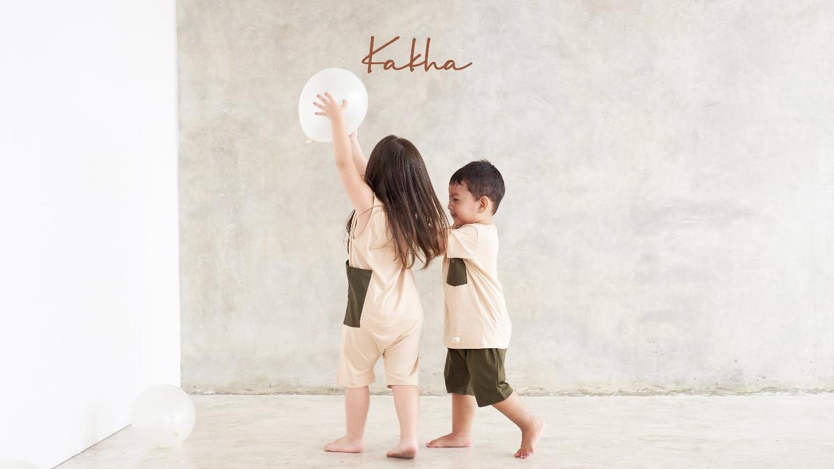Si Kecil Aktif dan Gampang Berkeringat? Baju Main dari Kakha Series ...