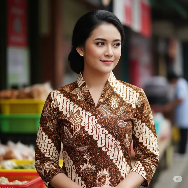 10 Model Batik Blus Wanita Muda Kekinian 2025, Tampil Menawan di Setiap ...