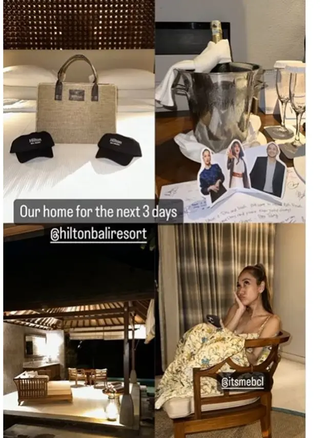 6 Potret BCL dan Tiko Aryawardhana Nikmati Liburan di Bali, Bareng Noah Sinclair - Hot Liputan6.com