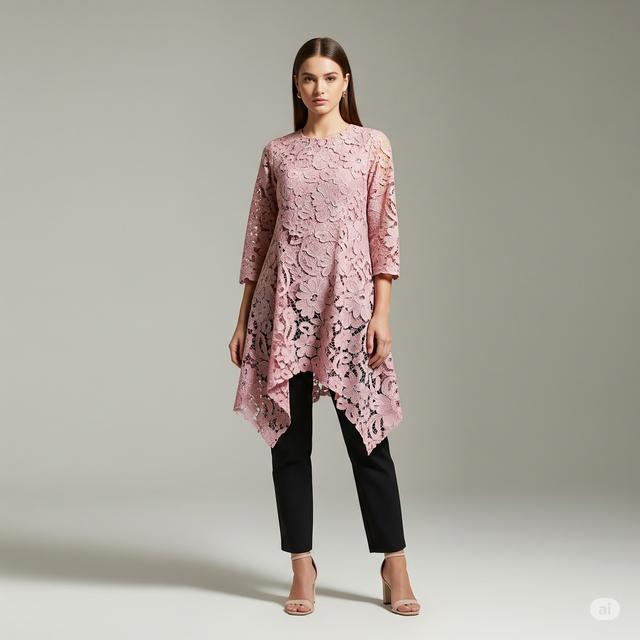 9 Model Baju Tunik Brokat Modern Terbaru 2025: Elegan dan Modern