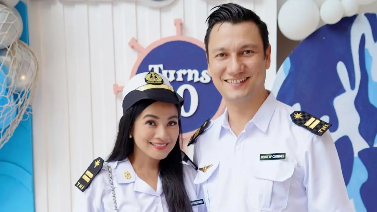 7 Potret Ulang Tahun Arjuna, Putra Titi Kamal dan Christian Sugiono dengan Tema Pelaut - Hot ...