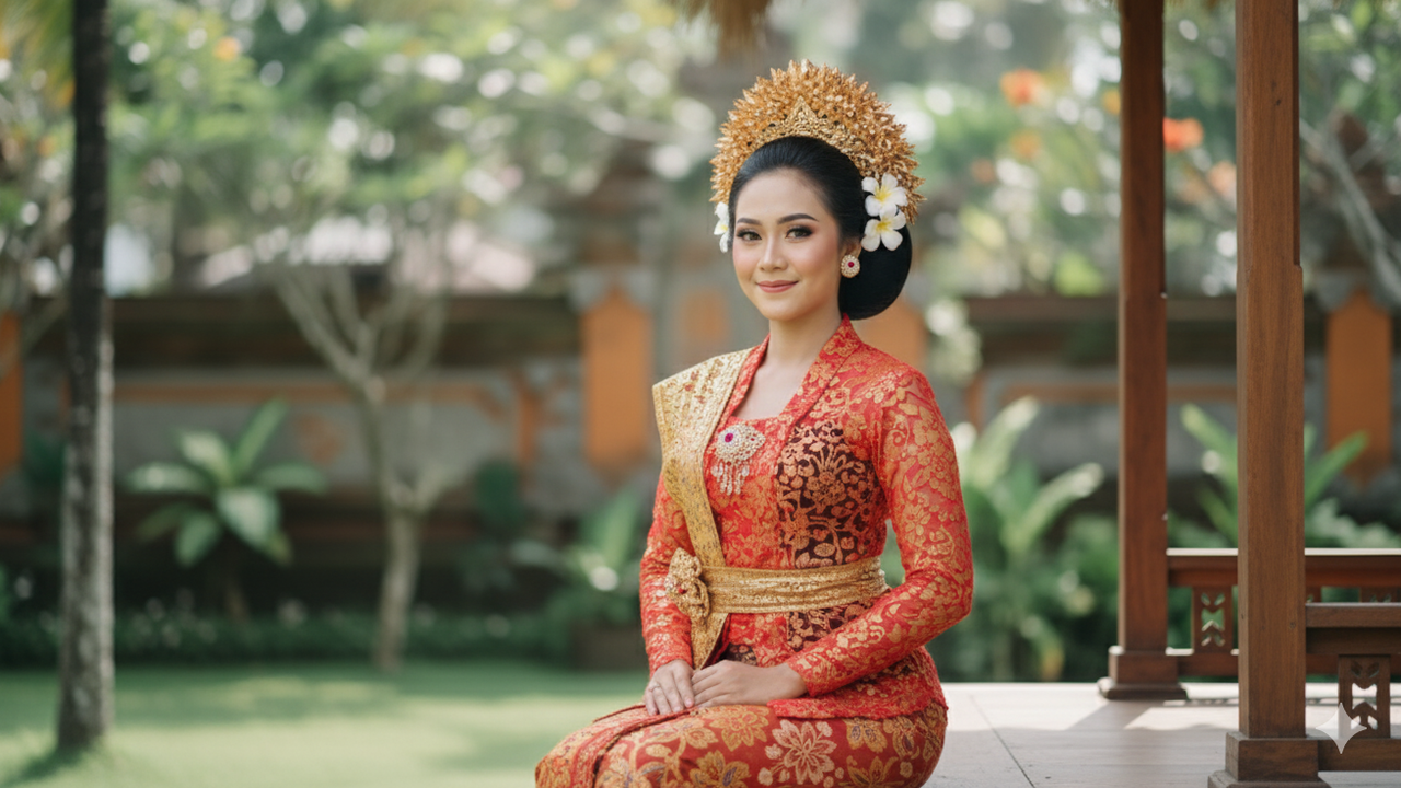 Ragam Baju Adat Bali untuk Pria dan Wanita, Lengkap Aksesorisnya