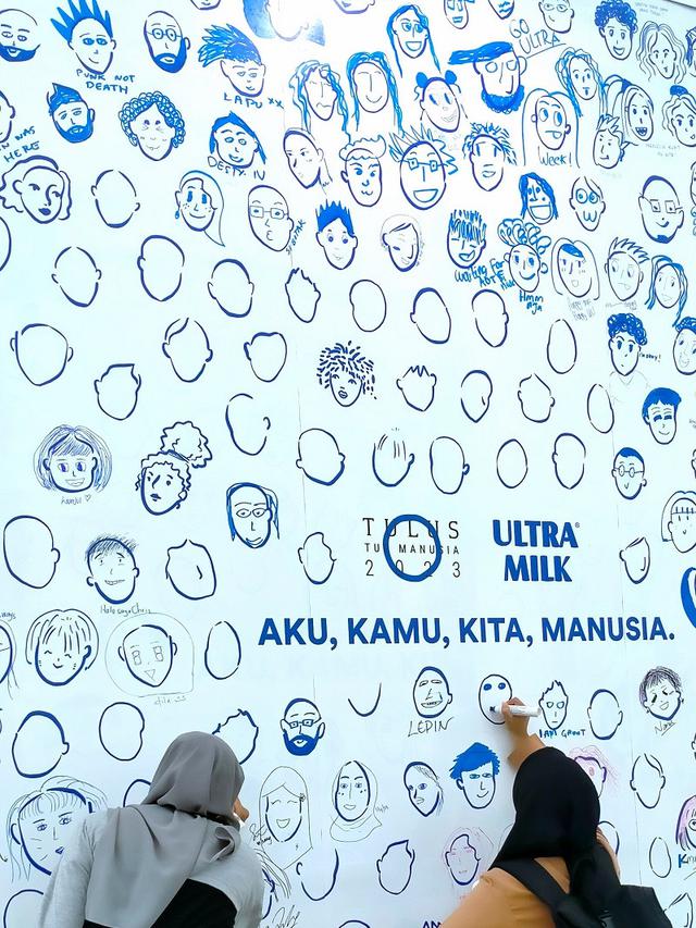 Konser Tulus Tur Manusia 2023 Sukses Kumpulkan 1000 Mural Ilustrasi ...