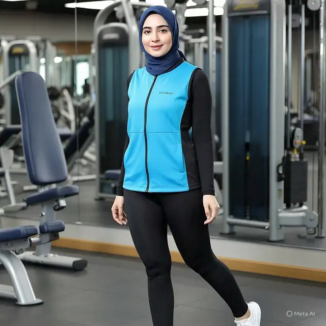 10 Gym Outfits Perempuan Hijab yang Elegan di 2025, Tampil Stylish Saat ...