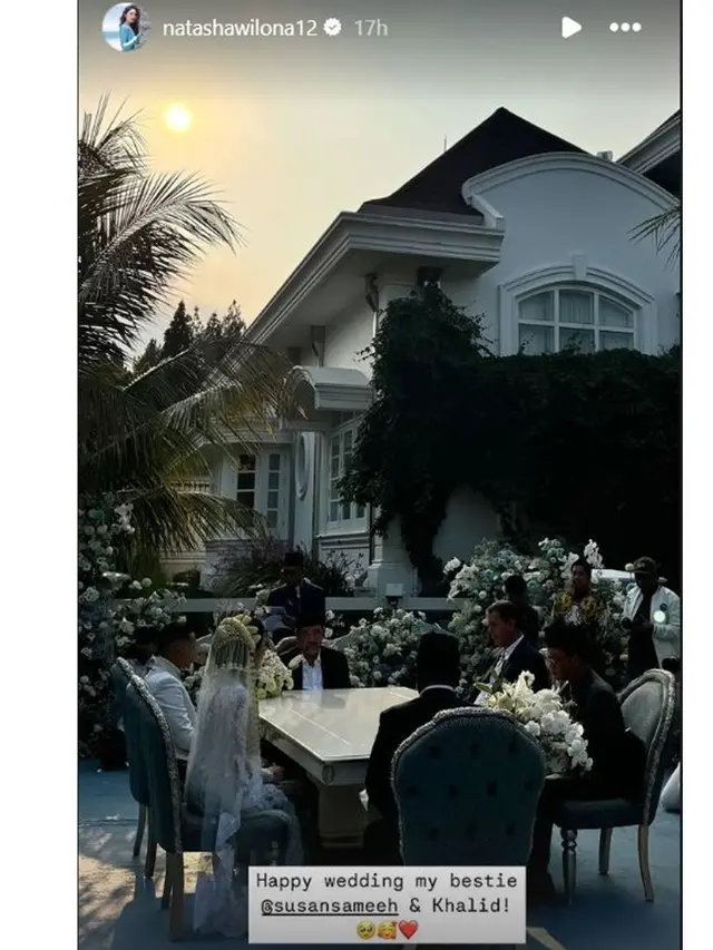 8 Potret Pernikahan Susan Sameh dan Khalid Atamimi, Bridesmaid Bertabur ...