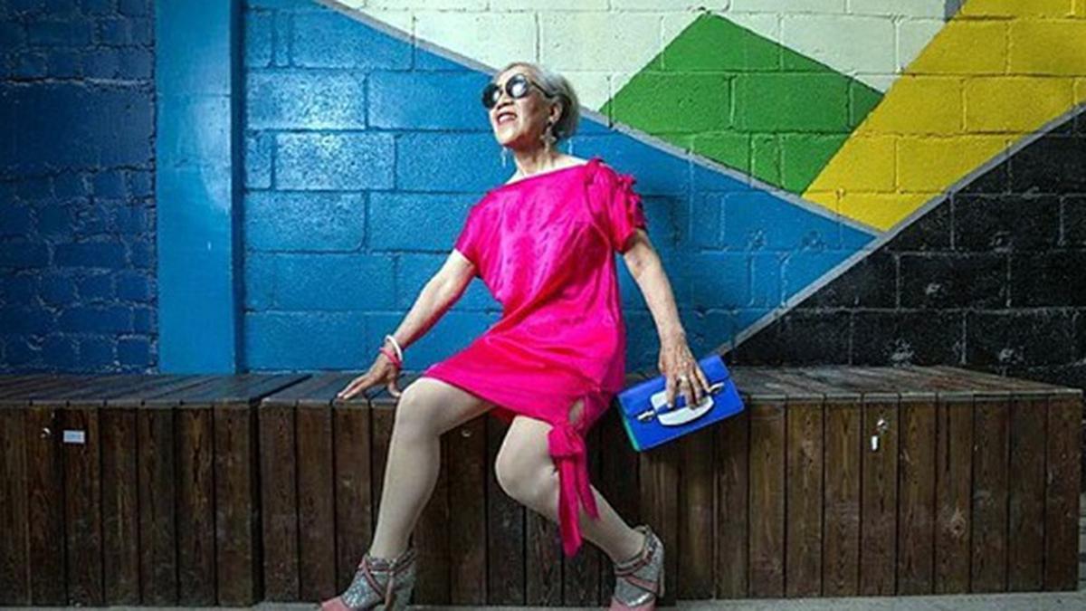 Ms Lin, Fashionista Berusia 80 Tahun Keren & Kece Abis - Lifestyle ...