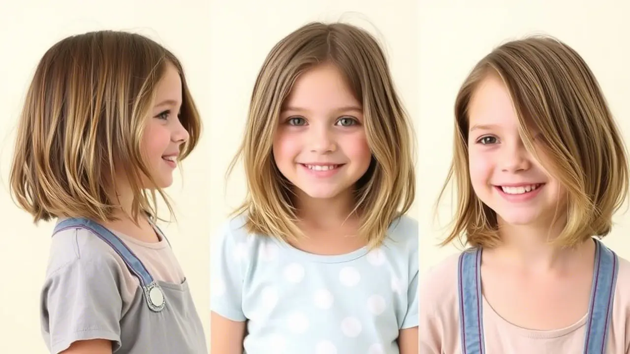 6 Model Rambut Anak Perempuan Sebahu yang Menggemaskan, Ngetren di 2025 ...