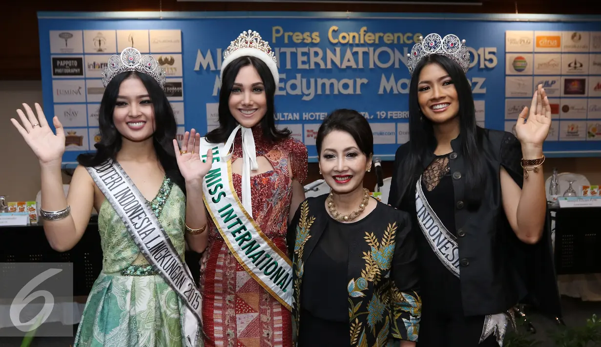 Pesona Kecantikan Miss International 2015 saat Kunjungi Indonesia ...