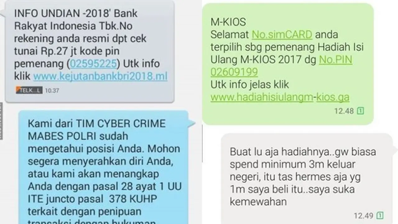 6 Balasan Chat Penipuan Modus Menang Undian Ini Kocak, Senyum Puas Bacanya - Hot Liputan6.com