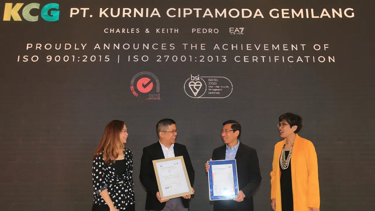 Sertifikasi Internasional untuk Pemegang Merek Charles&Keith di ...