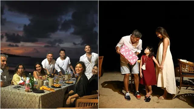 6 Potret Kompak Gading Marten dan Gisel Rayakan Natal Bersama, Didoakan Rujuk - Hot Liputan6.com