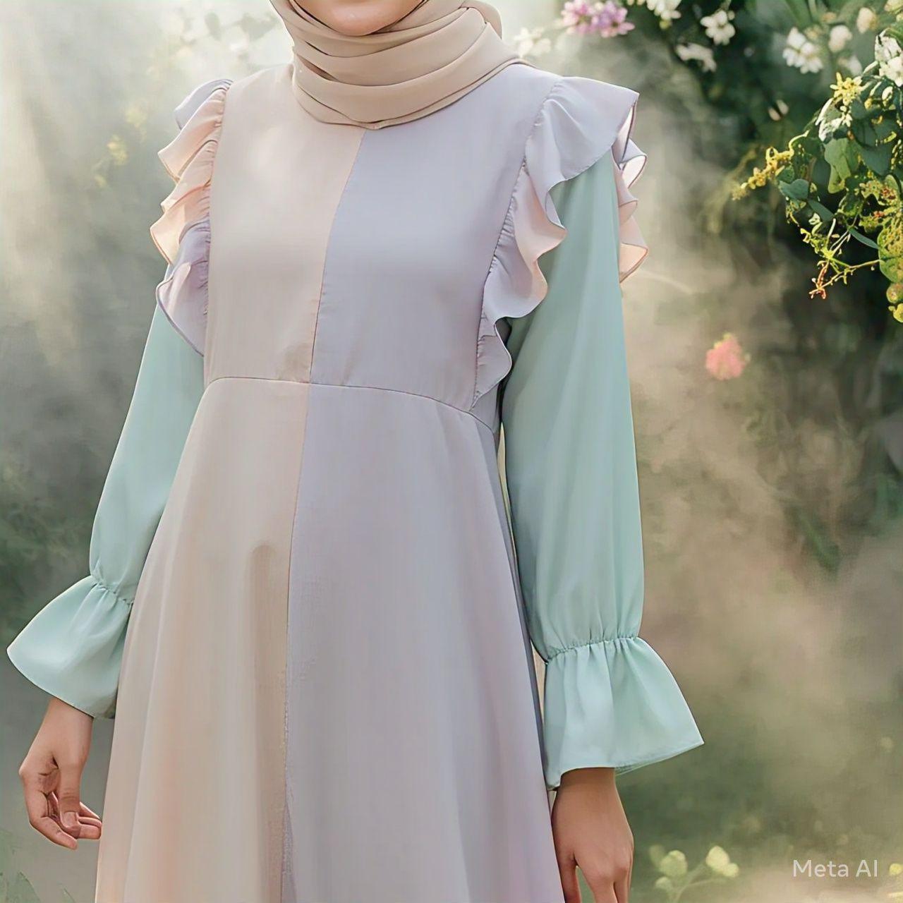 14 Baju Gamis Model Sekarang 2025 untuk Tampil Elegan, Desain Modern ...