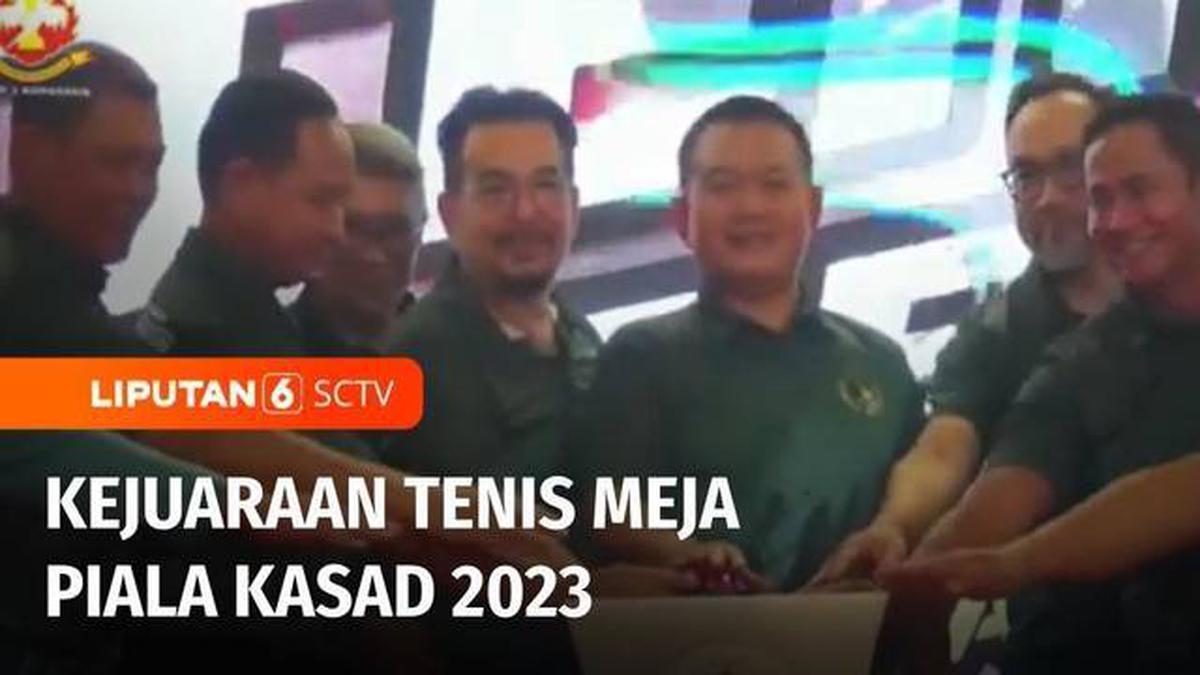 VIDEO: Kepala Staf Angkatan Darat Membuka Kejuaraan Tenis Meja Piala ...
