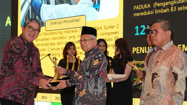 Pabrik TMMIN Sabet Penghargaan dari Kementerian Lingkungan Hidup dan ...