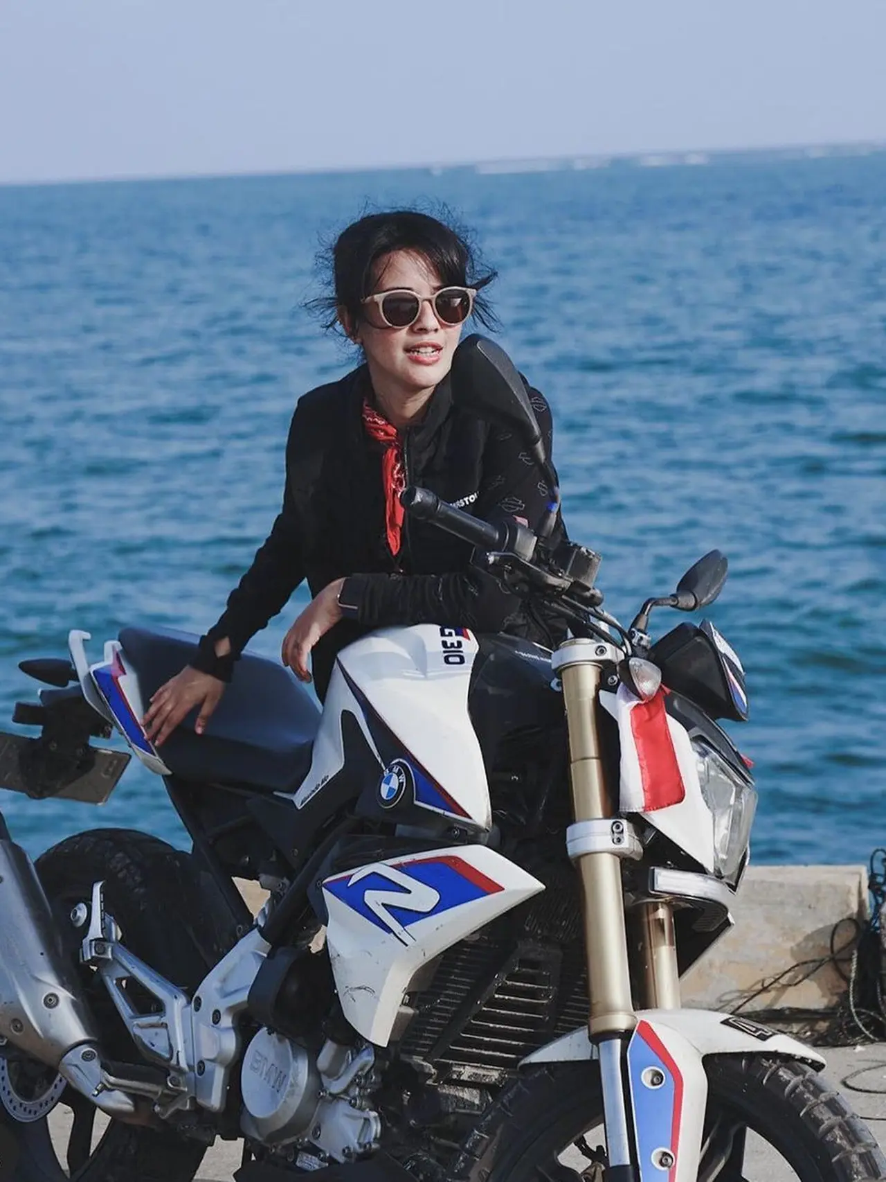 6 Potret Sabrina, Kakak Susan Sameh yang Berprofesi Sebagai Pembalap ...