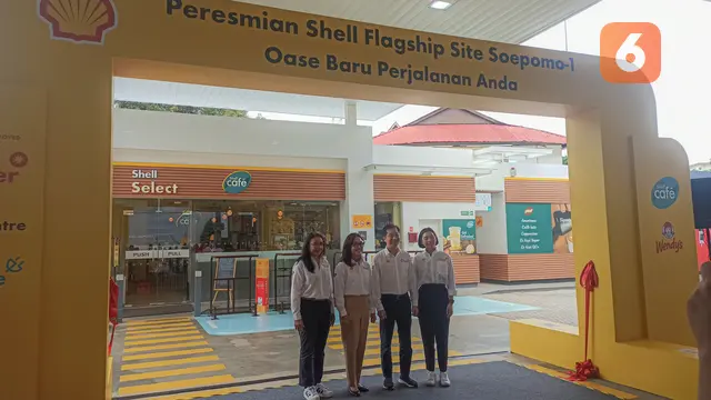 SPBU Shell Flagship Pertama Resmi Diluncurkan, Mengusung Konsep One ...