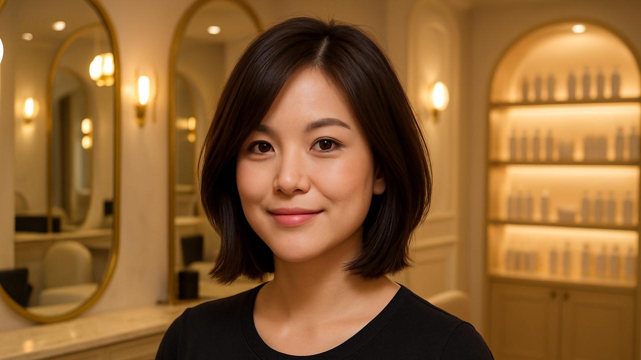 7 Model Rambut Pendek Sebahu untuk Wajah Bulat