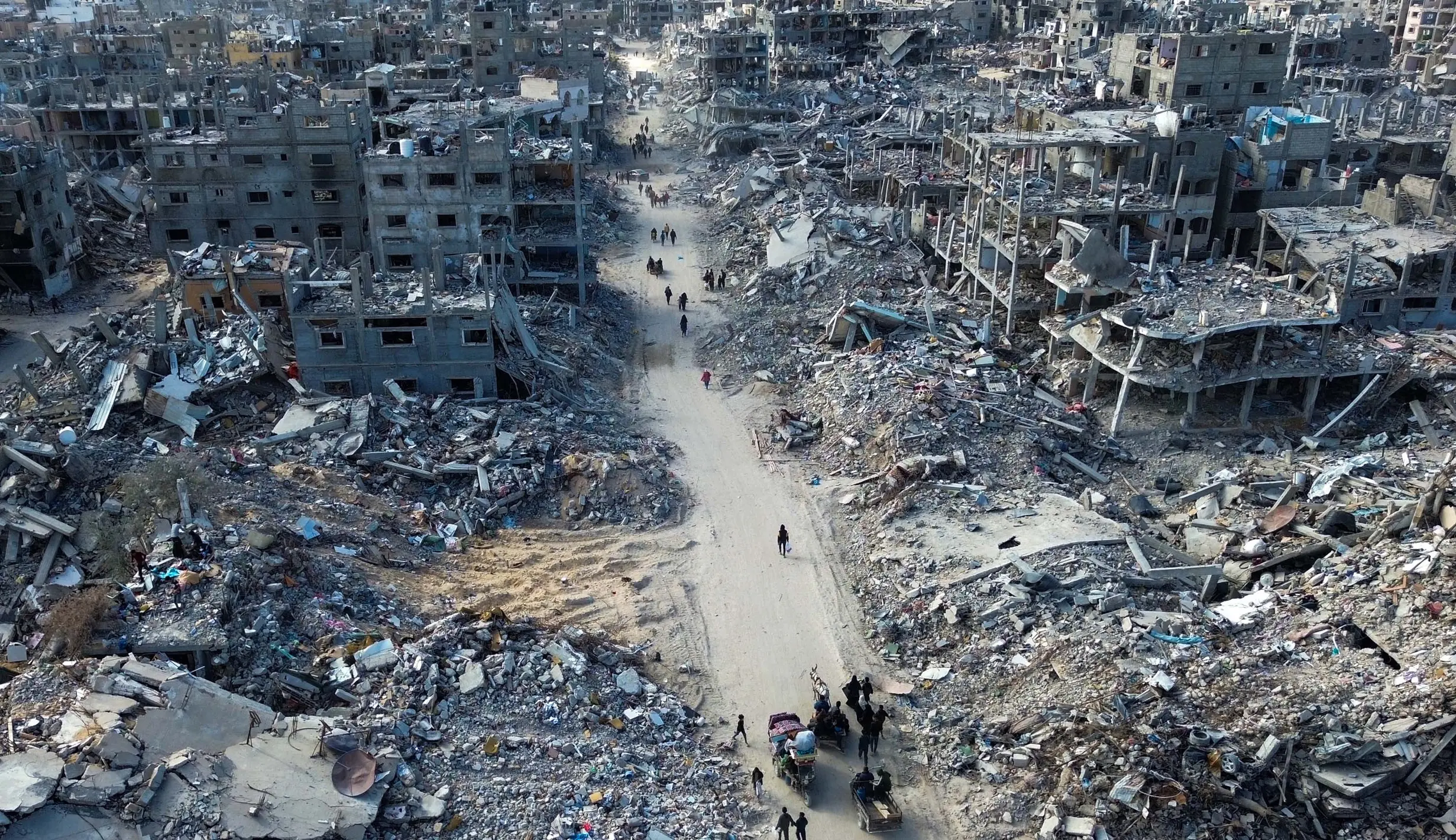 15 Bulan Perang Israel-Hamas, Begini Kondisi Kota Rafah di Gaza - Foto ...