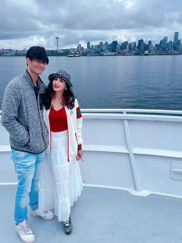 6 Potret Diah Permatasari dan Si Bungsu Marciano Nicholas, Bestie ...