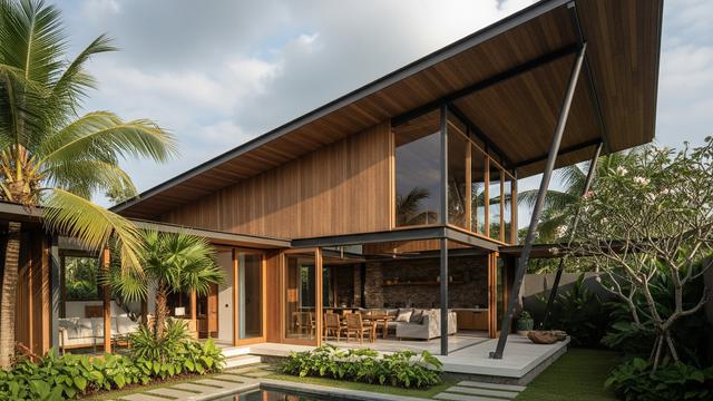 7 Gambar Rumah Minimalis Bentuk L Tampak Depan dengan Sentuhan Modern ...