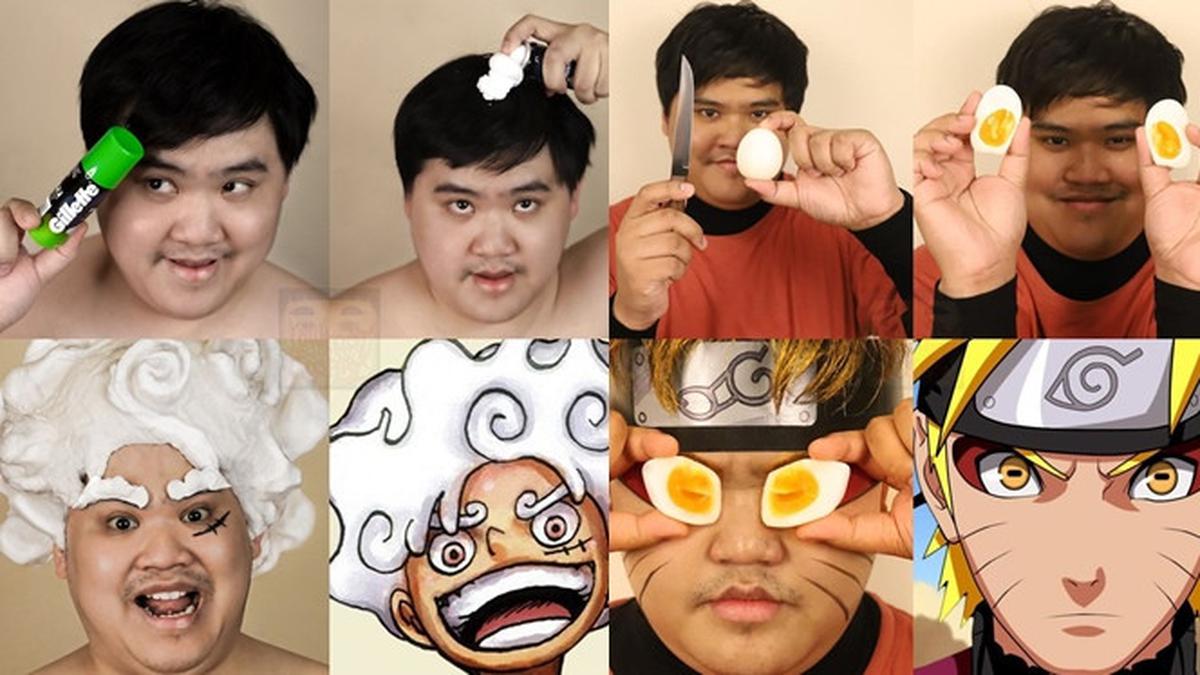 6 Cosplay Low Budget Karakter Utama Anime Populer Ini Kocak Hot