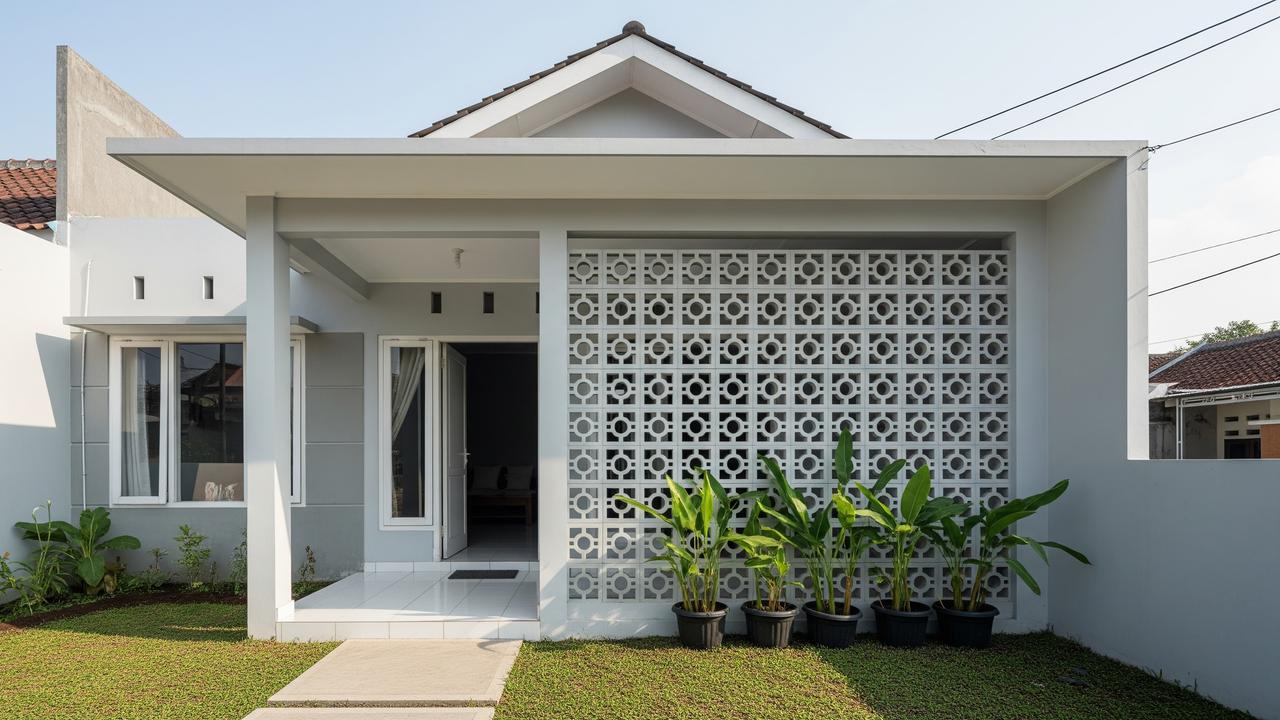 7 Model Teras Rumah yang Adem Tanpa Tanaman Mahal, Tetap Sejuk dan ...